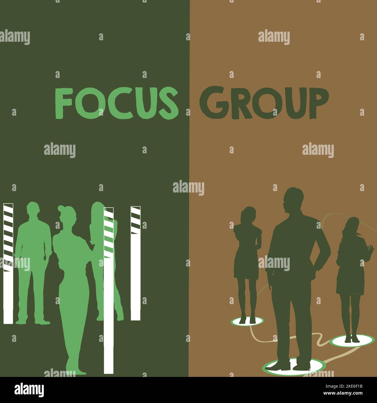 Conceptual display Focus Group. Business idea consist of ...
