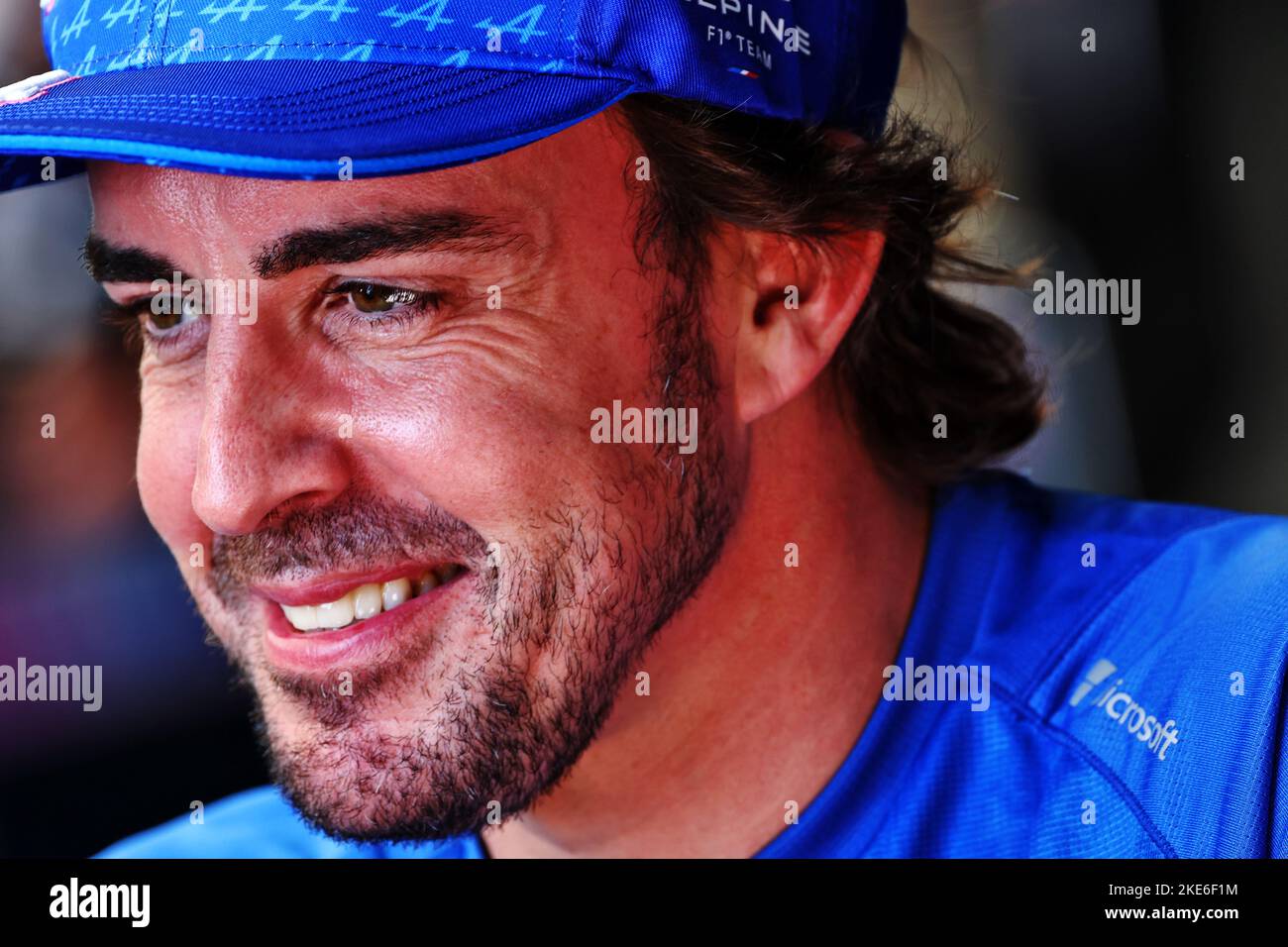 Sao Paulo, Brazil. 10/11/2022, Fernando Alonso (ESP) Alpine F1 Team ...