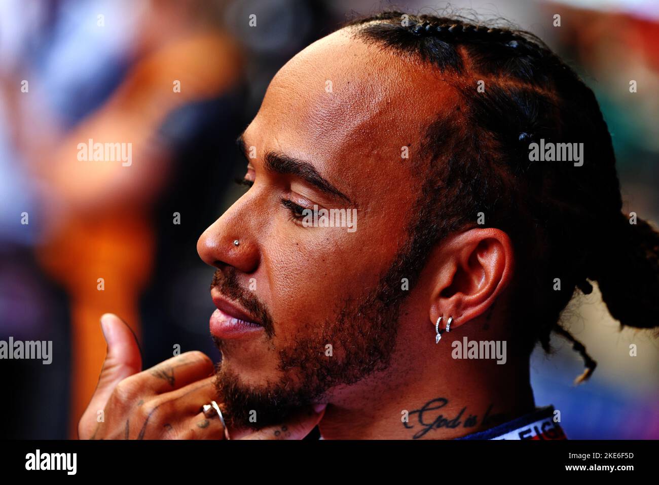 Sao Paulo, Brazil. 10/11/2022, Lewis Hamilton (GBR) Mercedes AMG F1 ...