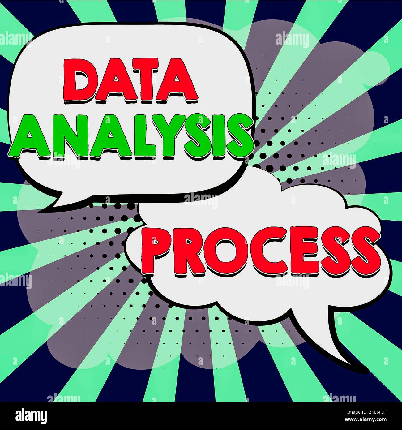Text showing inspiration Data Analysis Process. Word for build a ...