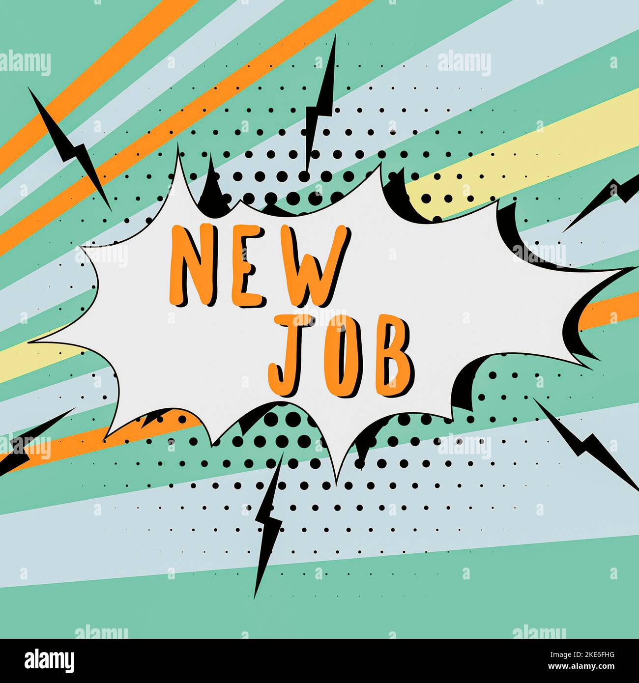 Conceptual display New Job. Internet Concept signing contract Finding ...