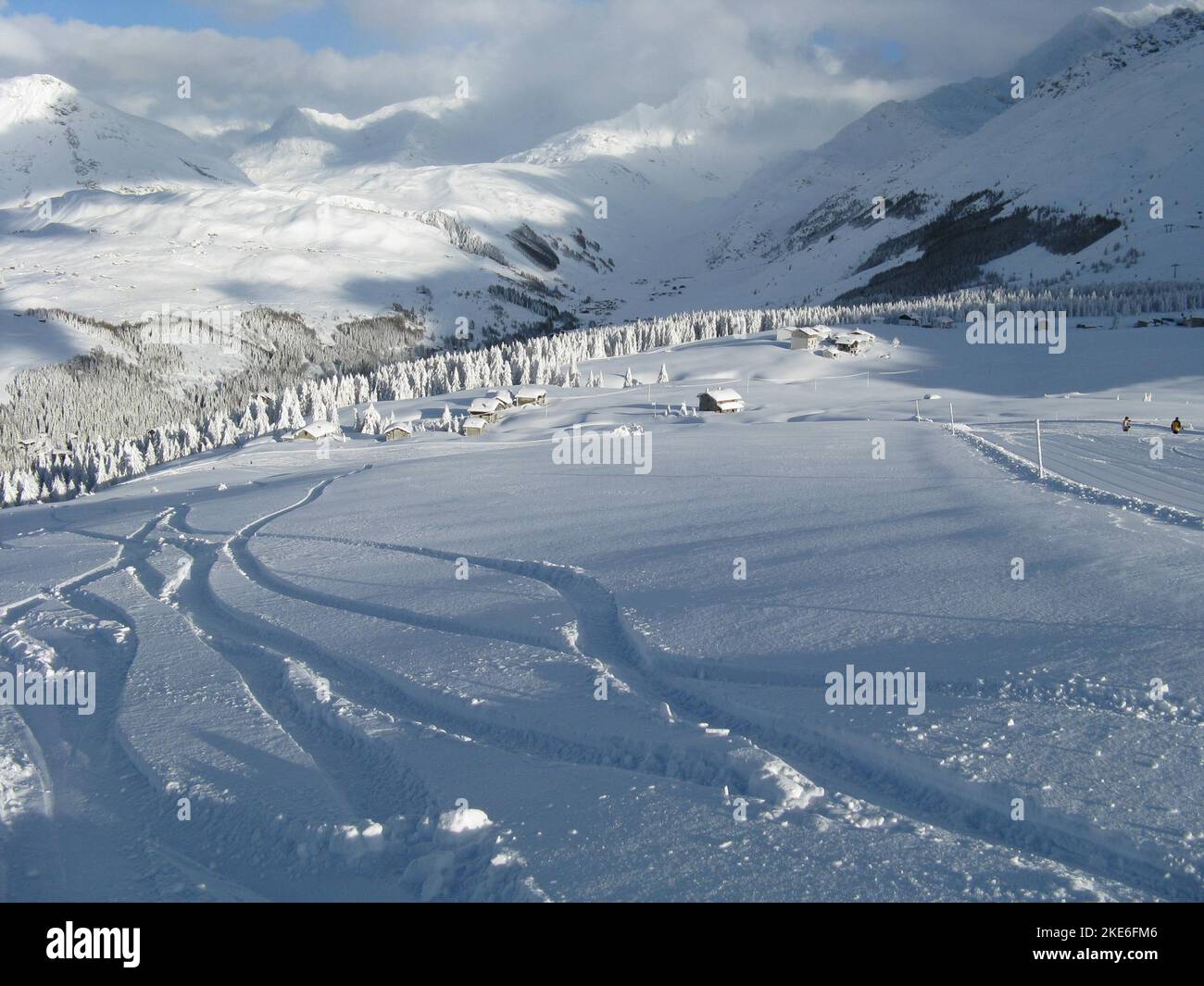 Enchanted landscape after heavy snowfall Stock Photo - Alamy