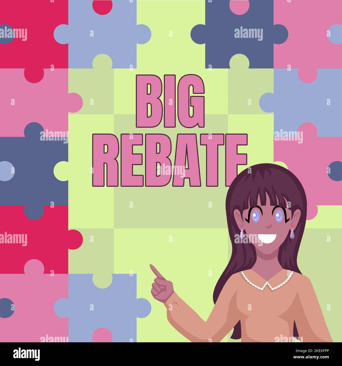 Conceptual caption Big Rebate. Word Written on Huge rewards that can ...