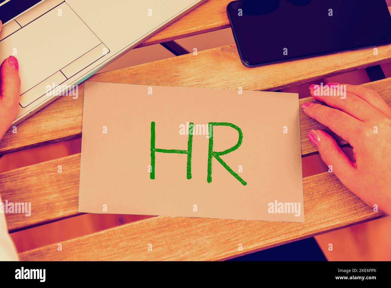 Inspiration showing sign Hr. Word for human resource strategic approach ...