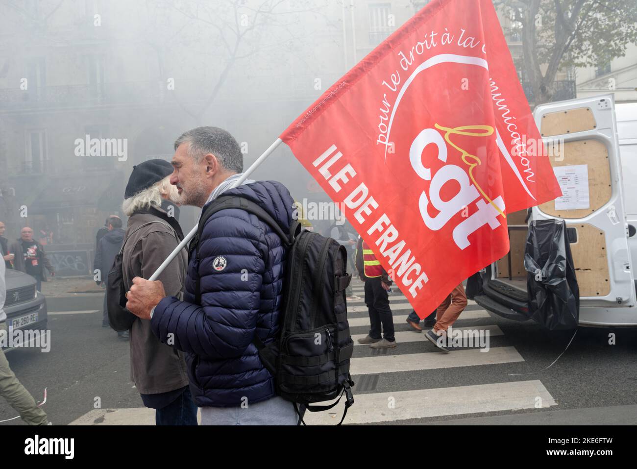 Drapeau cgt hi-res stock photography and images - Alamy