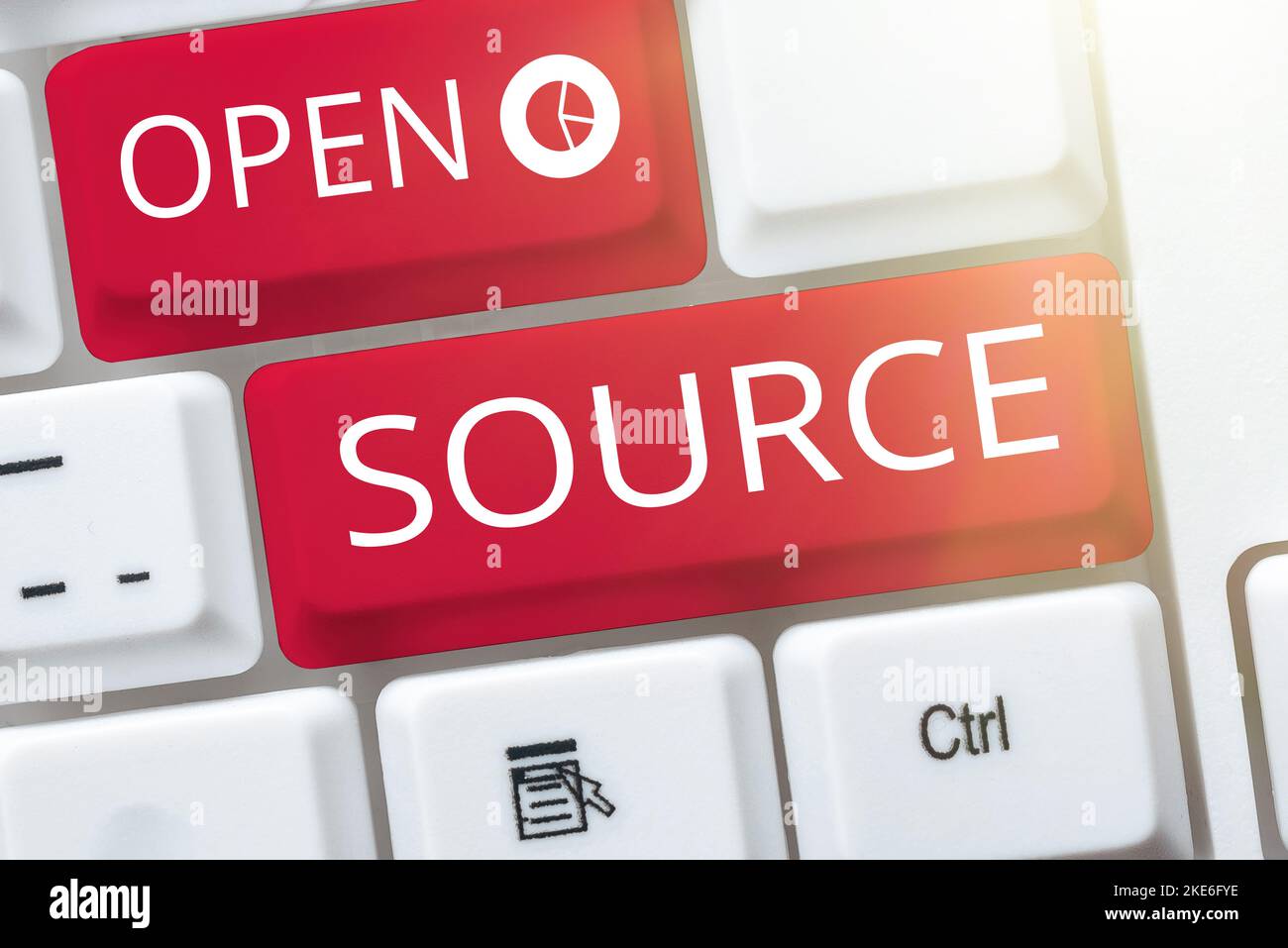 Sign Displaying Open Source Concept Meaning Contains The Source Code That Can Be Modified And
