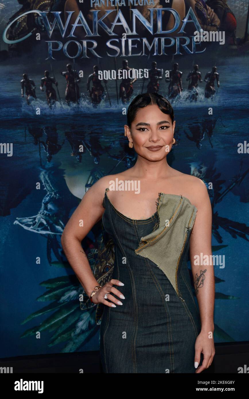 November 9, 2022, Satelite City, Mexico: Actress Mabel Cadena attends ...