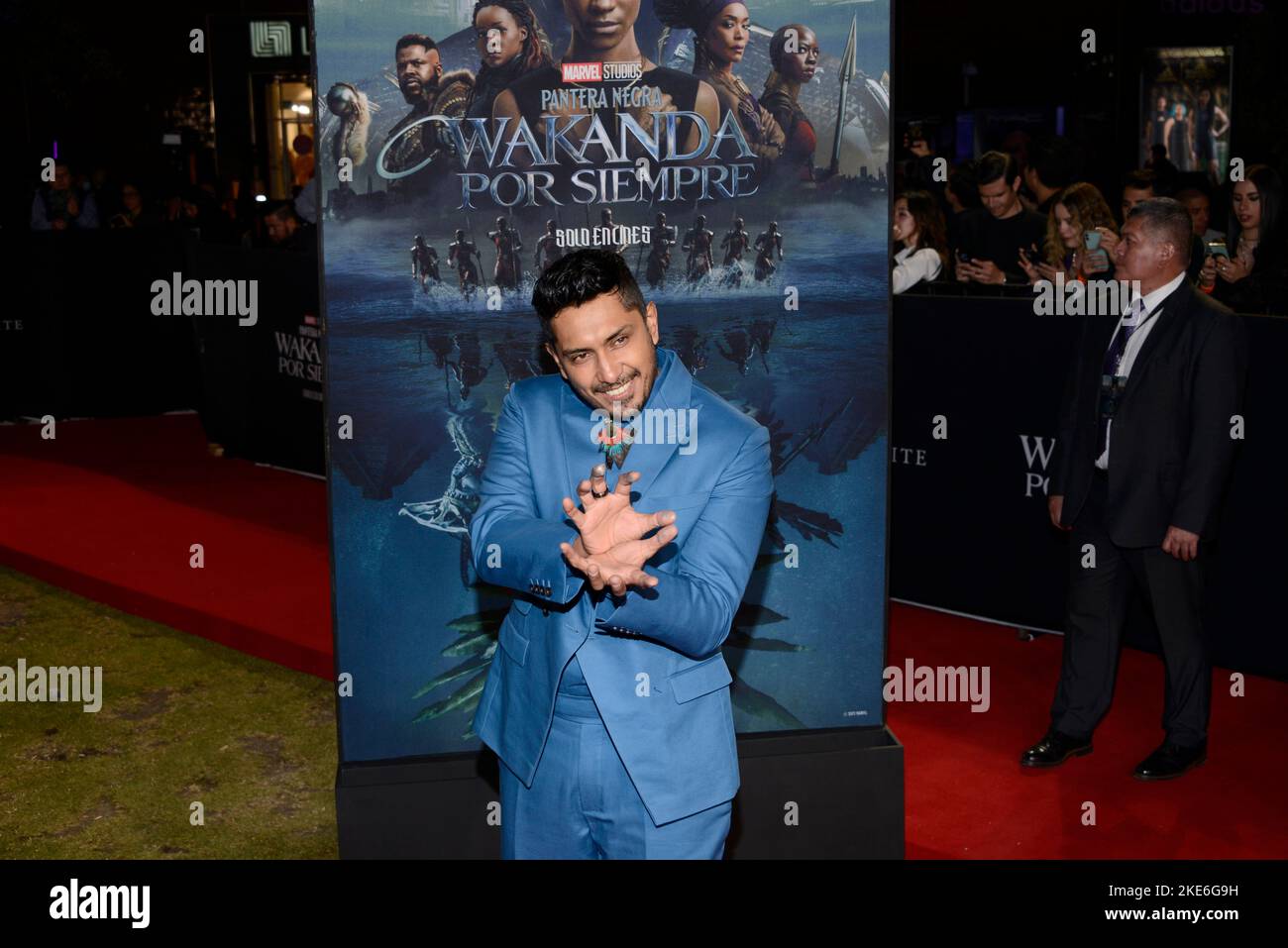 November 9, 2022, Satelite City, Mexico: Actor Tenoch Huerta attends ...