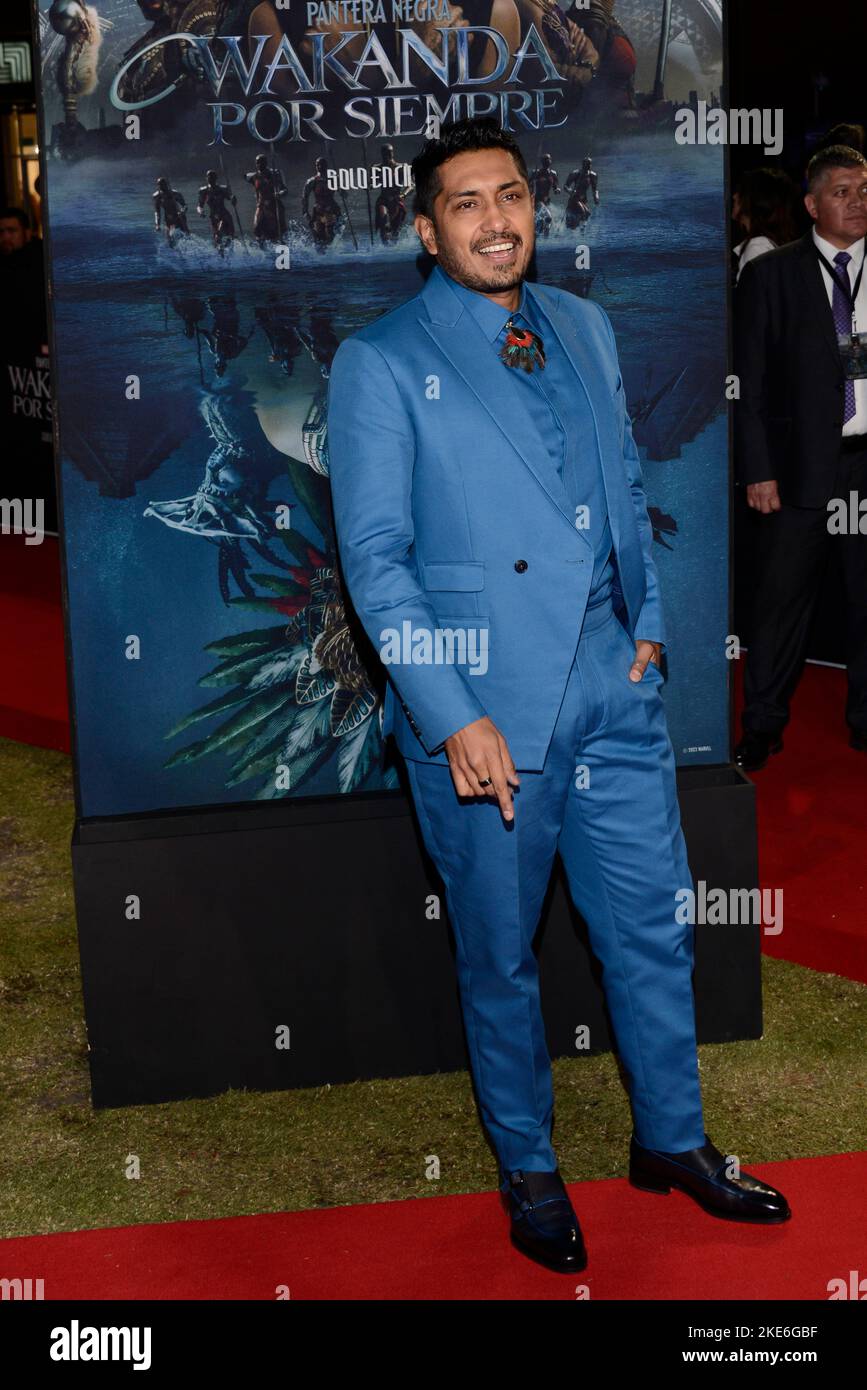 November 9, 2022, Satelite City, Mexico: Actor Tenoch Huerta attends ...