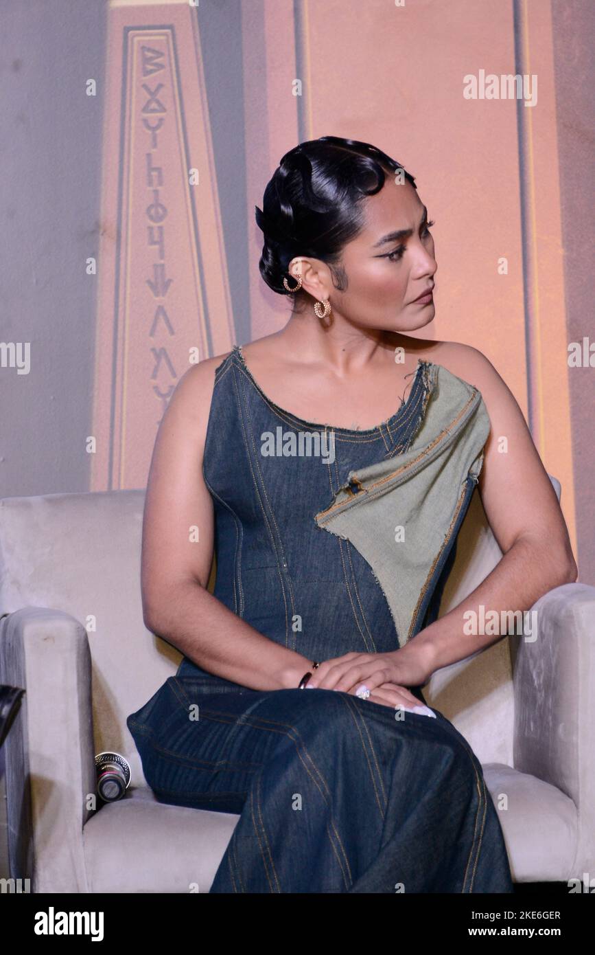 November 9, 2022, Satelite City, Mexico: Mabel Cadena during the Black ...