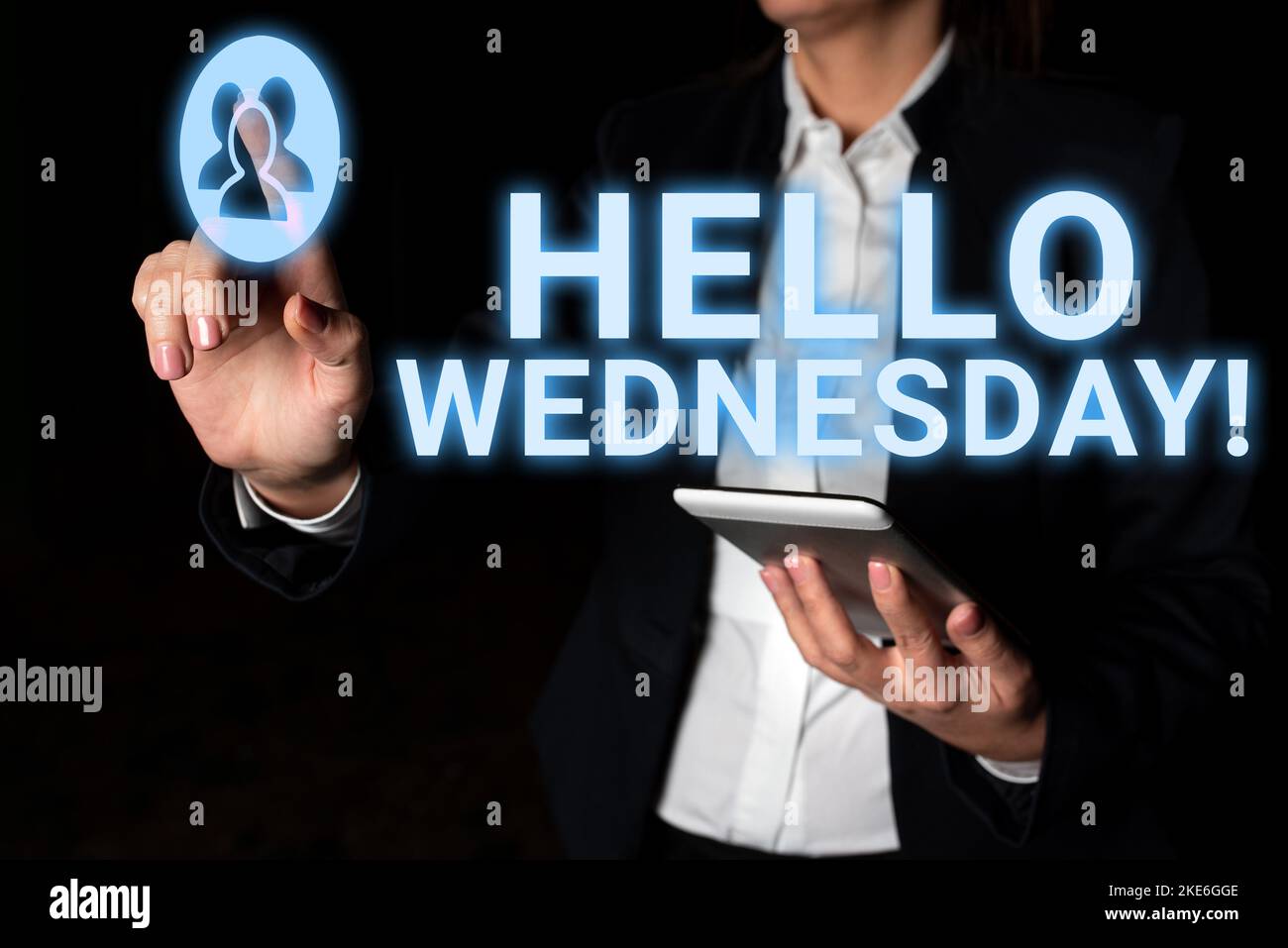 Inspiration showing sign Hello Wednesday. Business idea it is a good ...