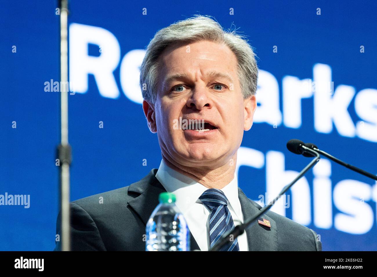 Christopher Wray, Director of the Federal Bureau of Investigation ...