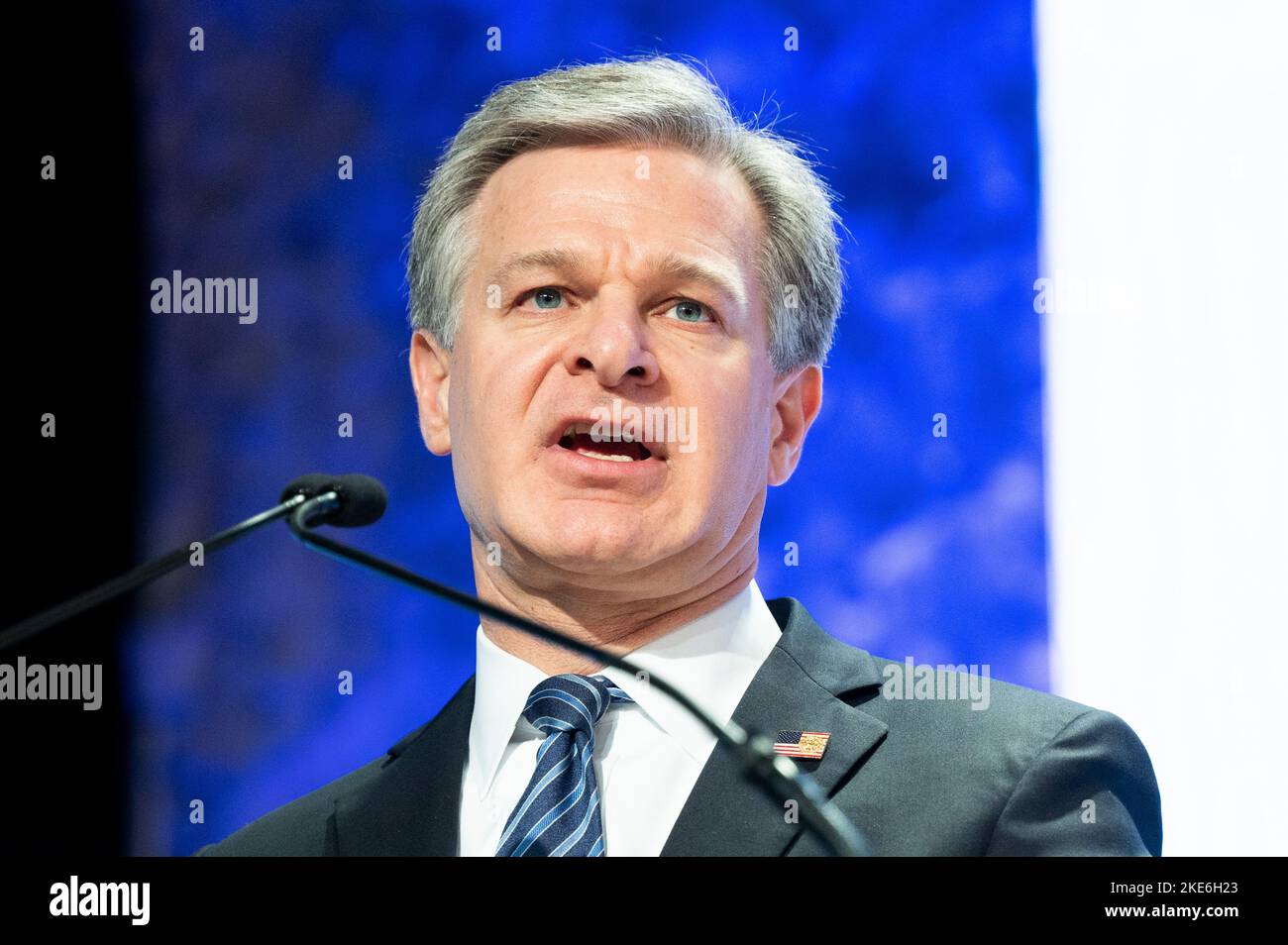 Christopher Wray, Director of the Federal Bureau of Investigation ...