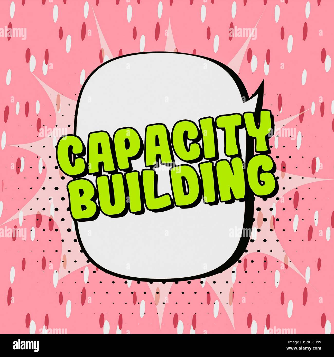 Writing displaying text Capacity Building. Concept meaning process by ...
