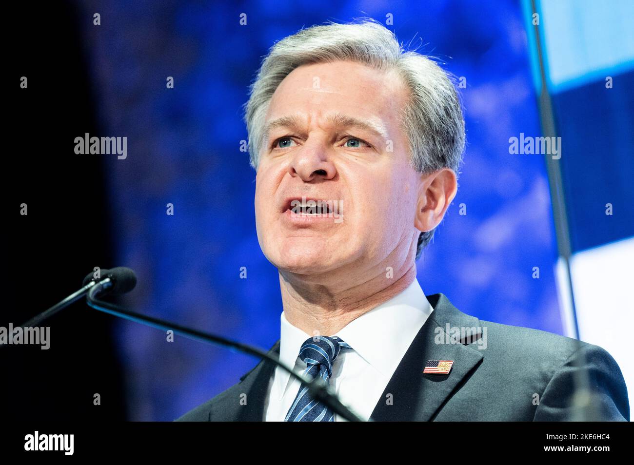 Christopher Wray, Director of the Federal Bureau of Investigation ...