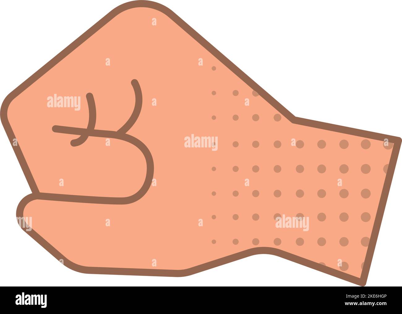 Isolated colored hand gesture icon Flat design Vector Stock Vector ...