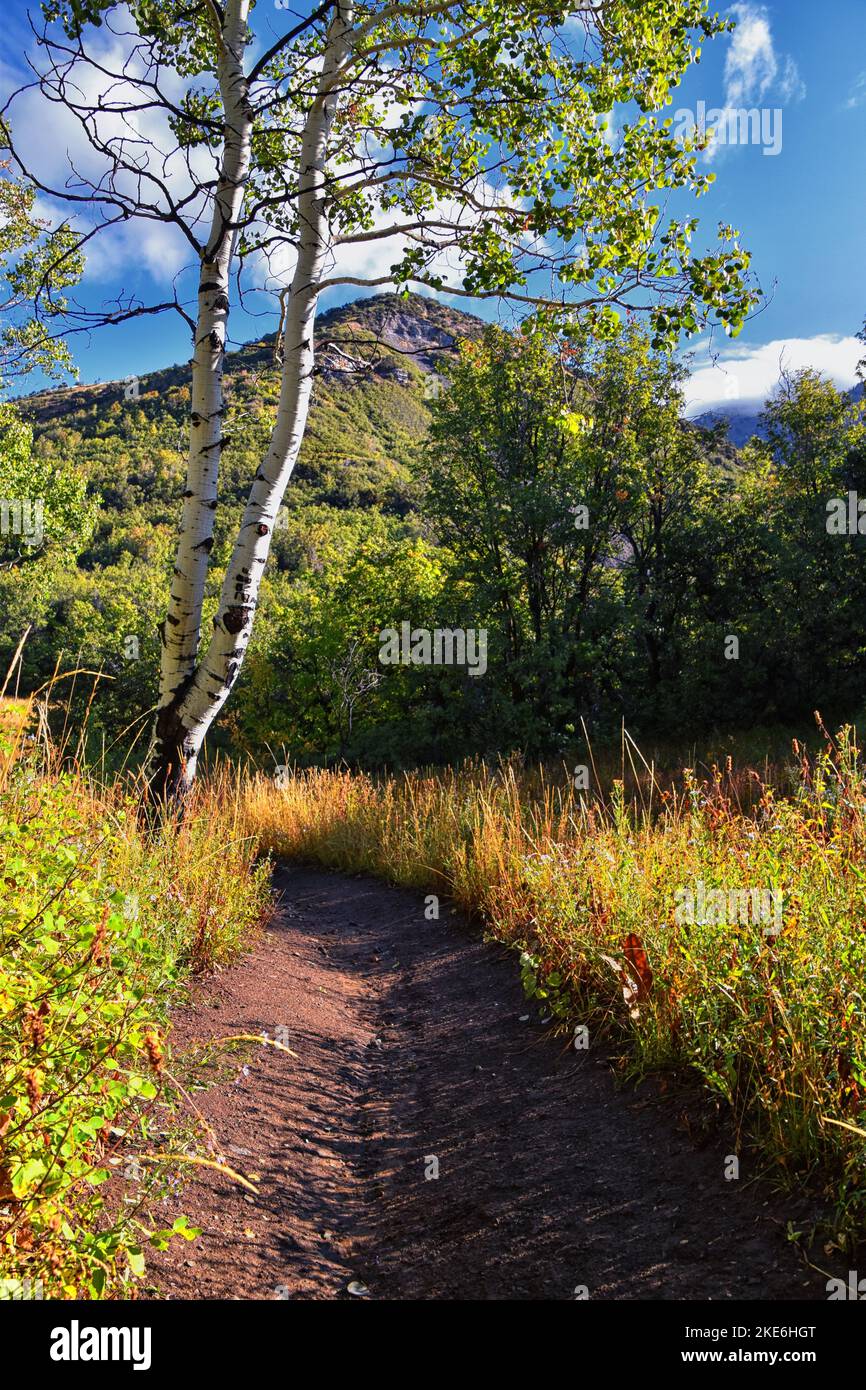 Deseret Peak views hiking by Oquirrh Mountain Range Rocky Mountains ...