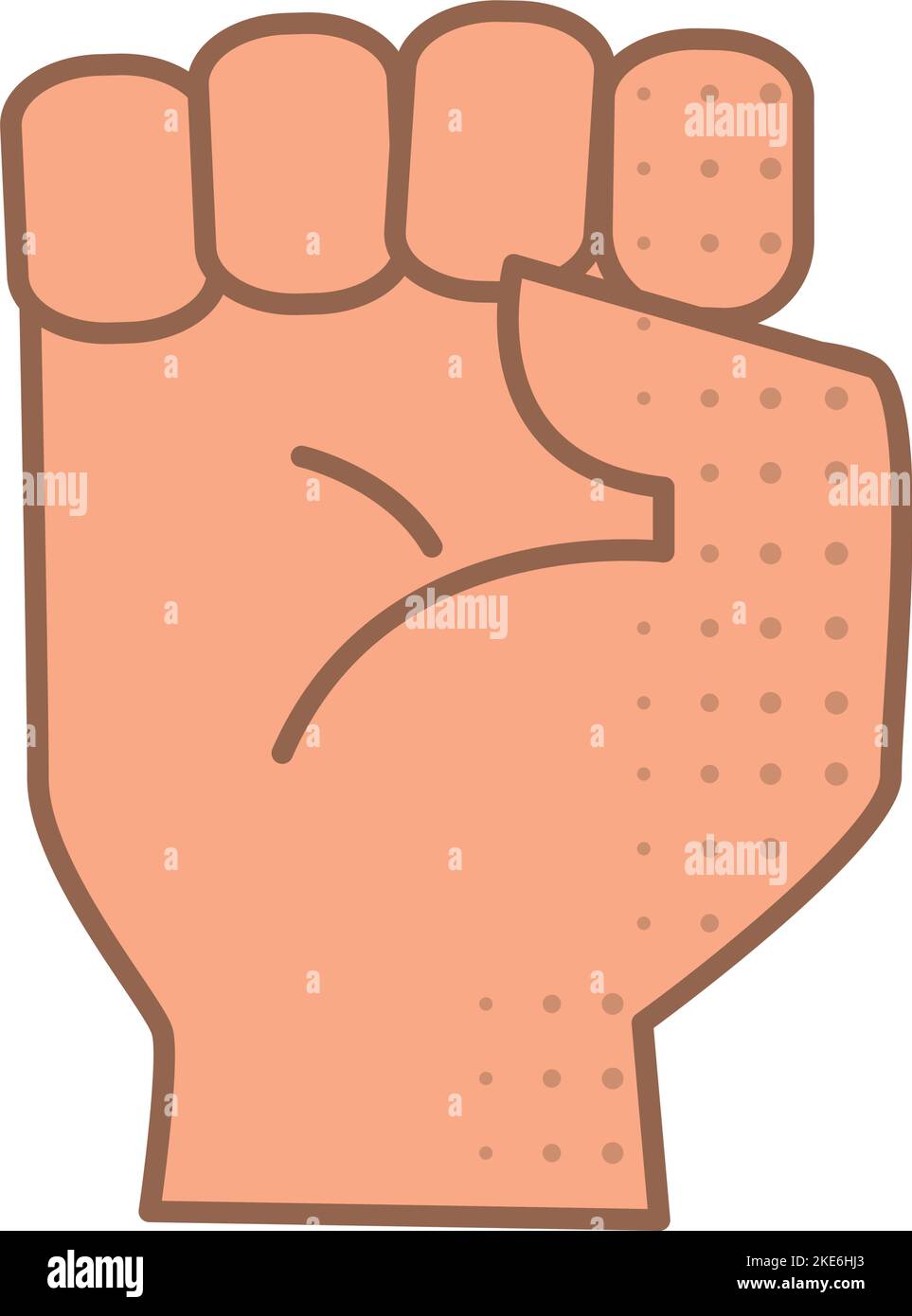 Isolated colored hand gesture icon Flat design Vector Stock Vector ...