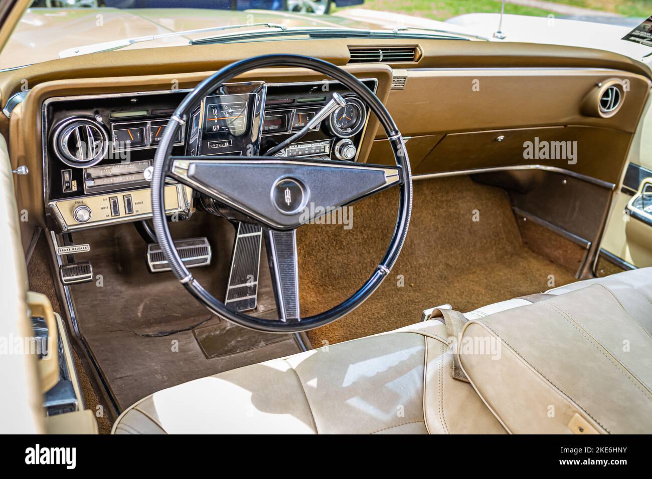 Des Moines, IA - July 02, 2022: High perspective detail interior view ...