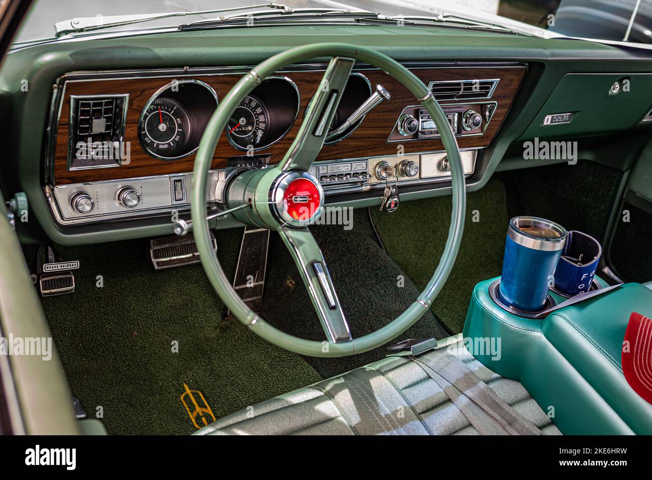 Des Moines, IA - July 02, 2022: High perspective detail interior view ...