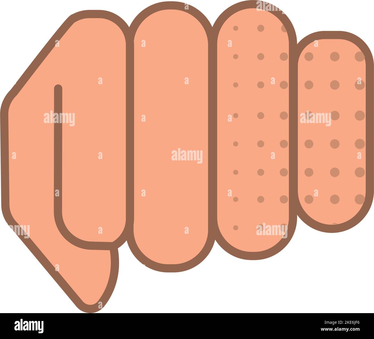 Isolated colored hand gesture icon Flat design Vector Stock Vector ...