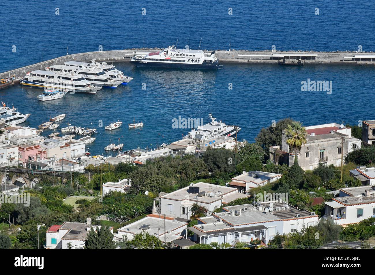 Capri, Marina Piccola, Italy Stock Photo - Alamy