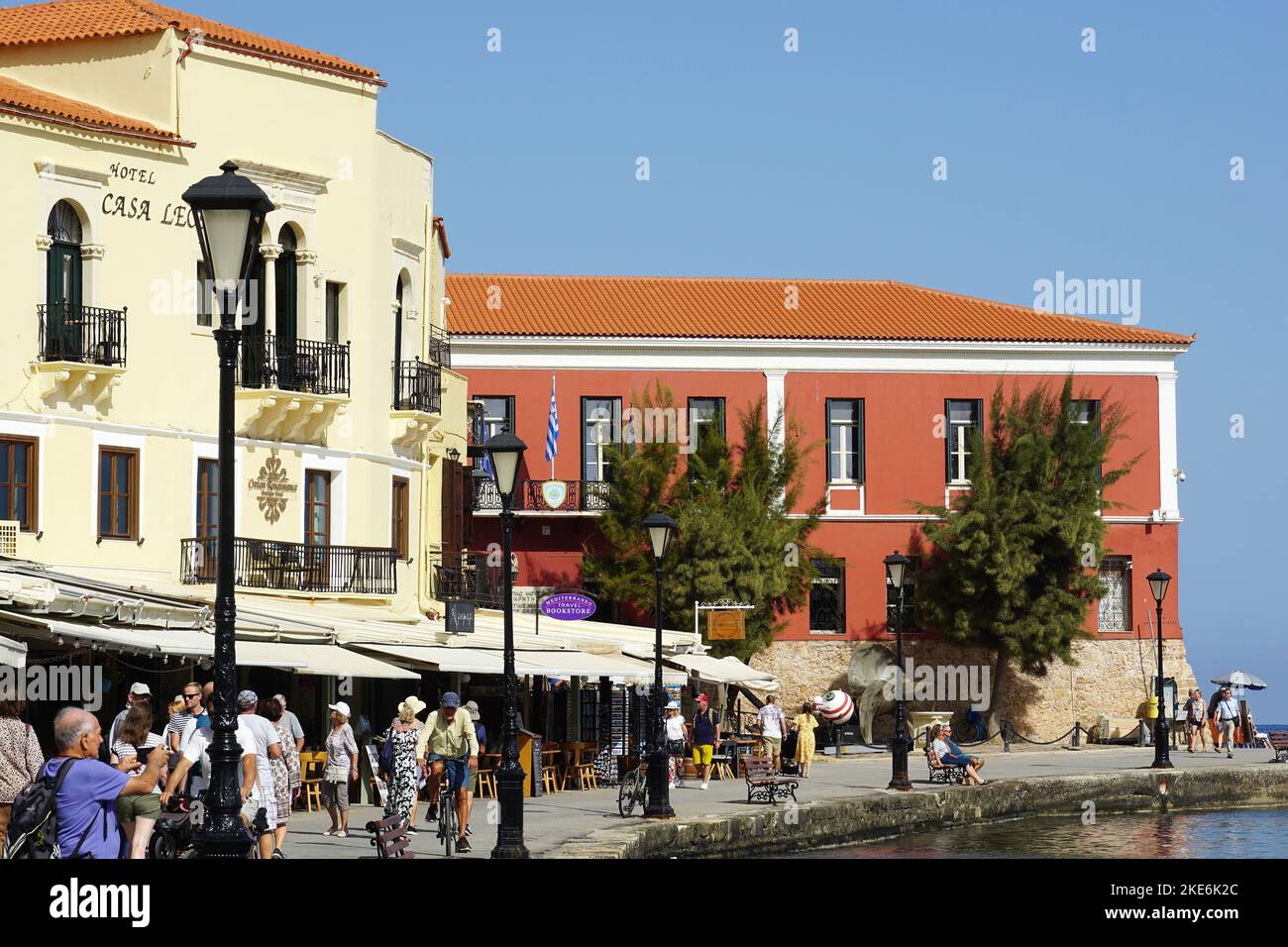 Old Venetian Port, Chania, Hania, Crete, Greece, Europe Stock Photo - Alamy