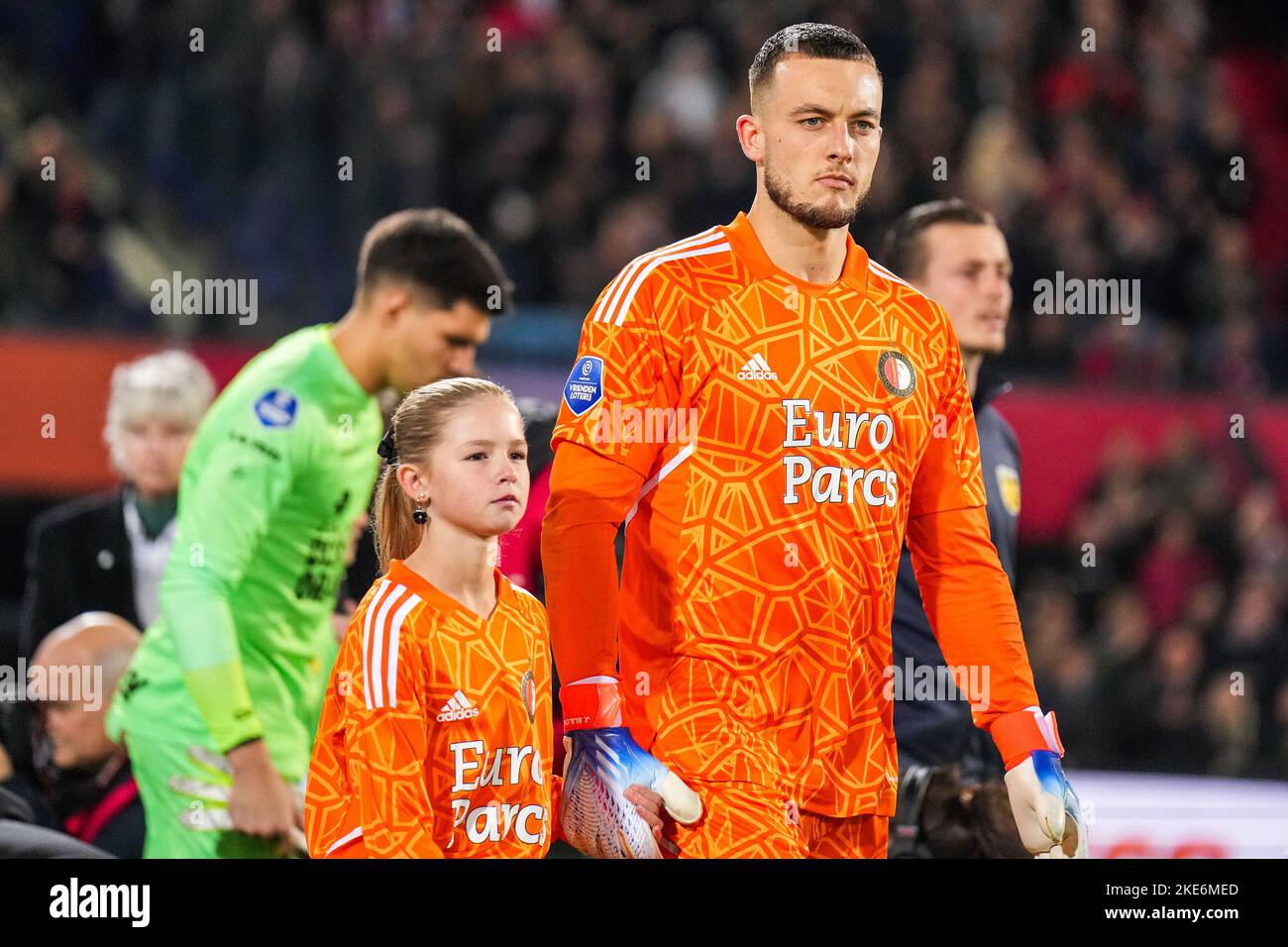 Rotterdam - Feyenoord keeper Justin Bijlow during the match between ...