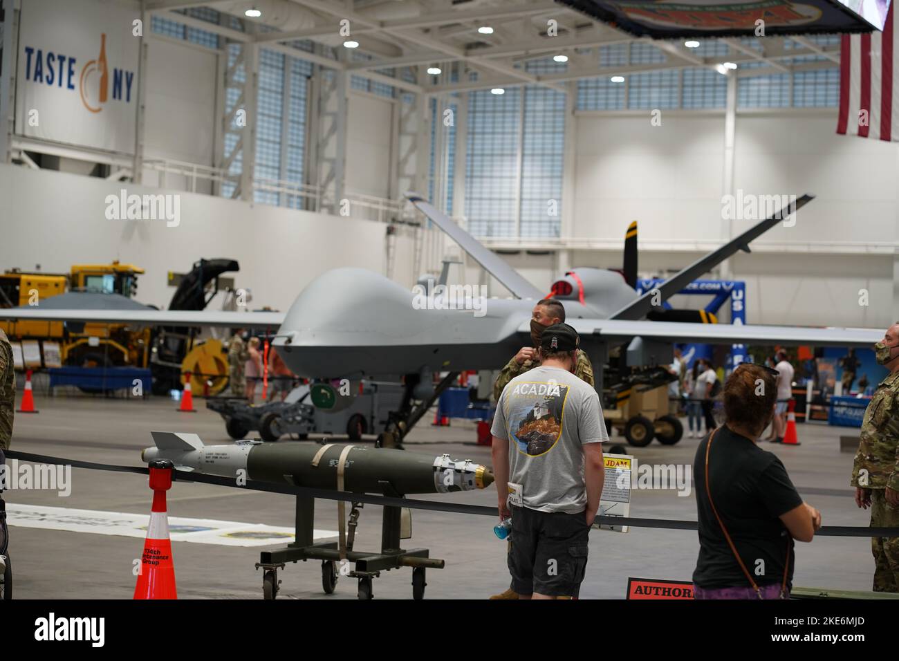 The inside of military plane in Syracuse, United States Stock Photo - Alamy