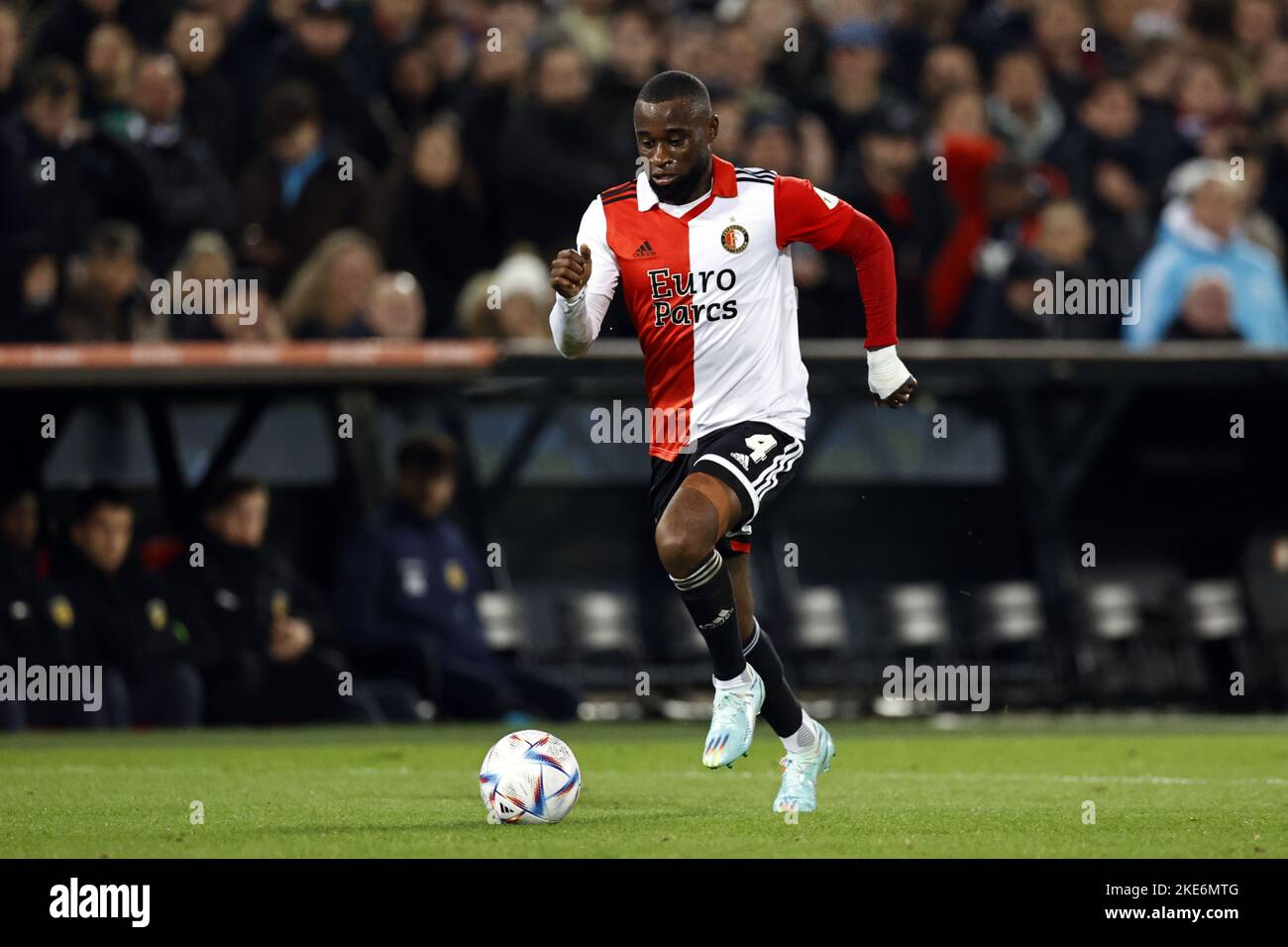 ROTTERDAM - Lutsharel Geertruida of Feyenoord during the Dutch ...