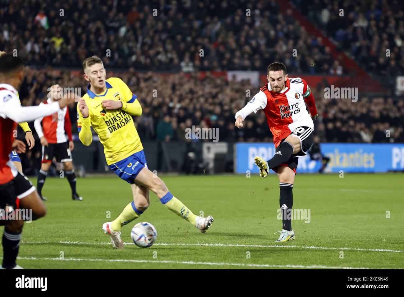 ROTTERDAM - (lr) Mees Hoedemakers of SC Cambuur, Orkun Kokcu or ...