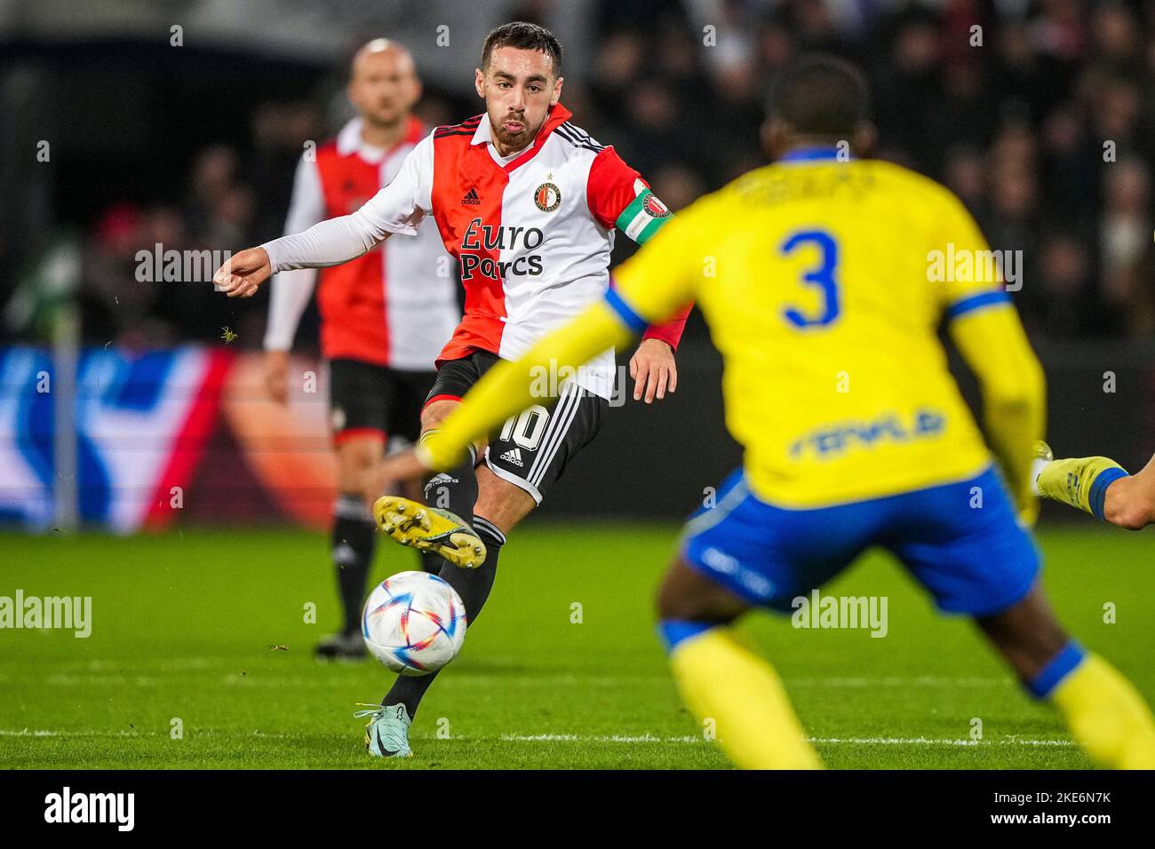 Rotterdam - Orkun Kokcu of Feyenoord during the match between Feyenoord v SC Cambuur at Stadion ...