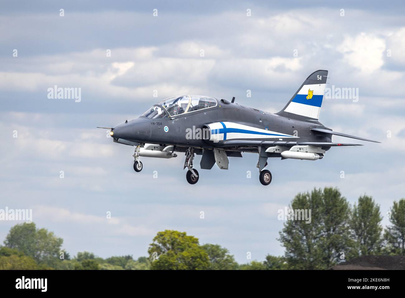 Finnish Air Force - British Aerospace Hawk Mk.51 performing at the ...