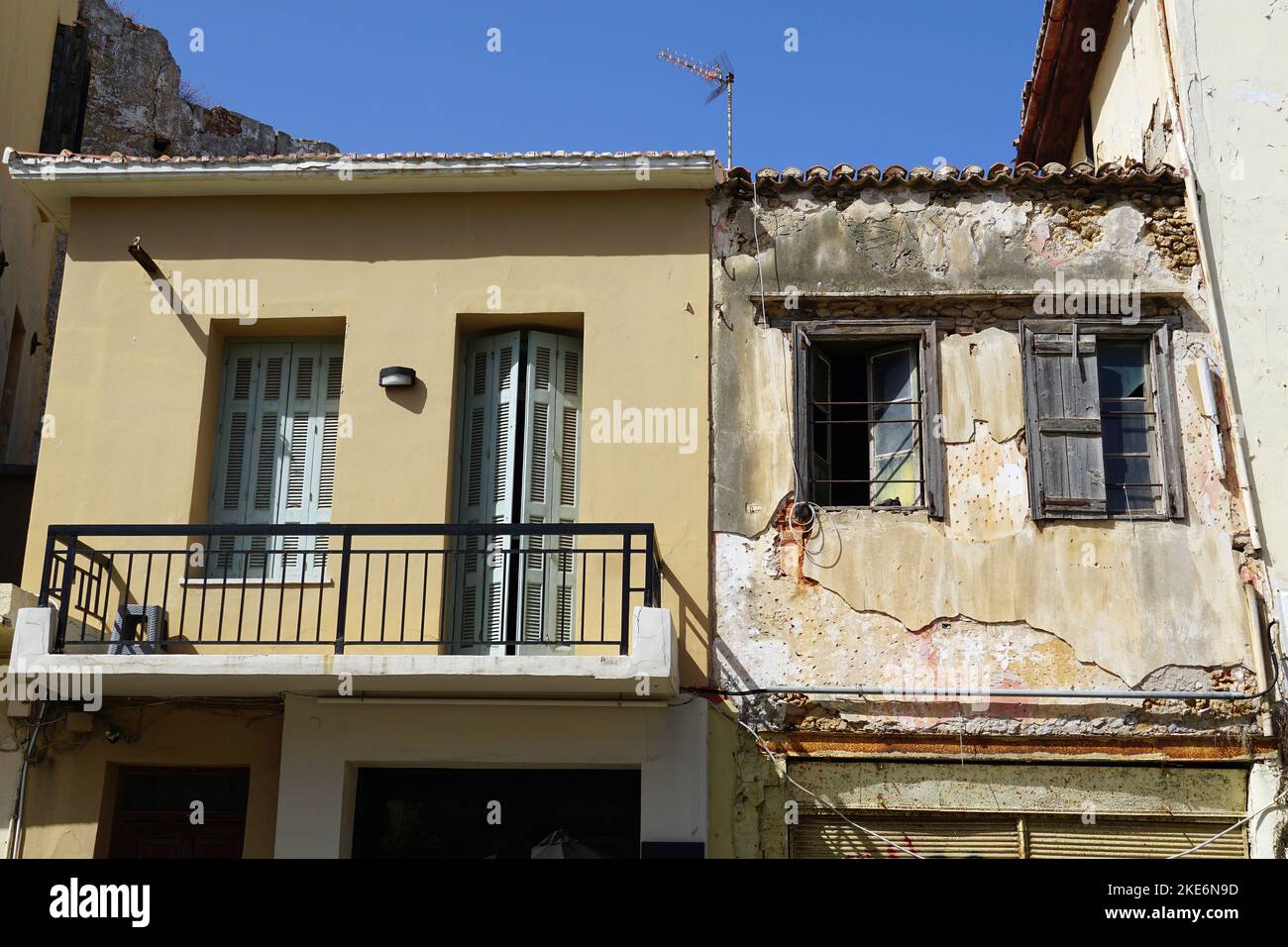 downtown, Chania, Hania, Crete, Greece, Europe Stock Photo - Alamy