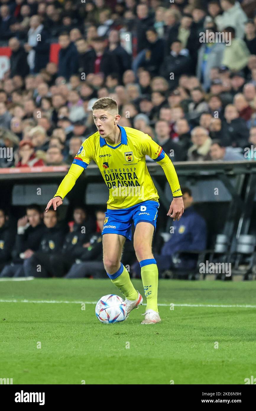 ROTTERDAM, NETHERLANDS - NOVEMBER 10: Mees Hoedemakers of SC Cambuur ...