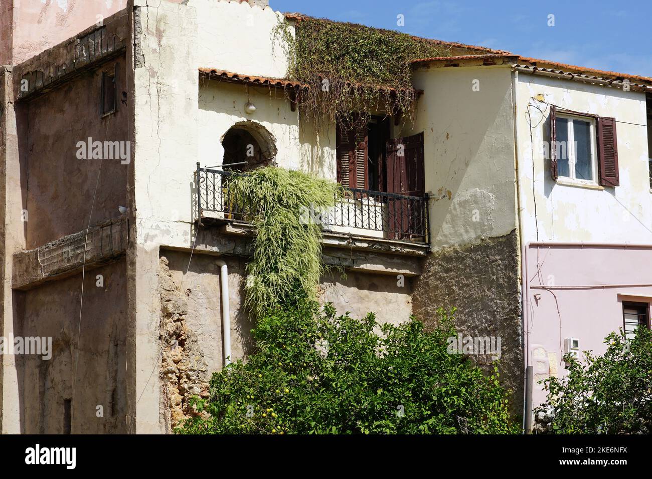 downtown, Chania, Hania, Crete, Greece, Europe Stock Photo - Alamy