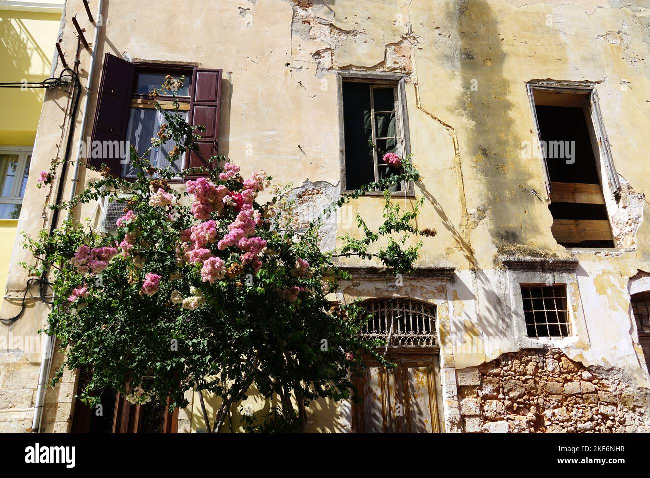 downtown, Chania, Hania, Crete, Greece, Europe Stock Photo - Alamy