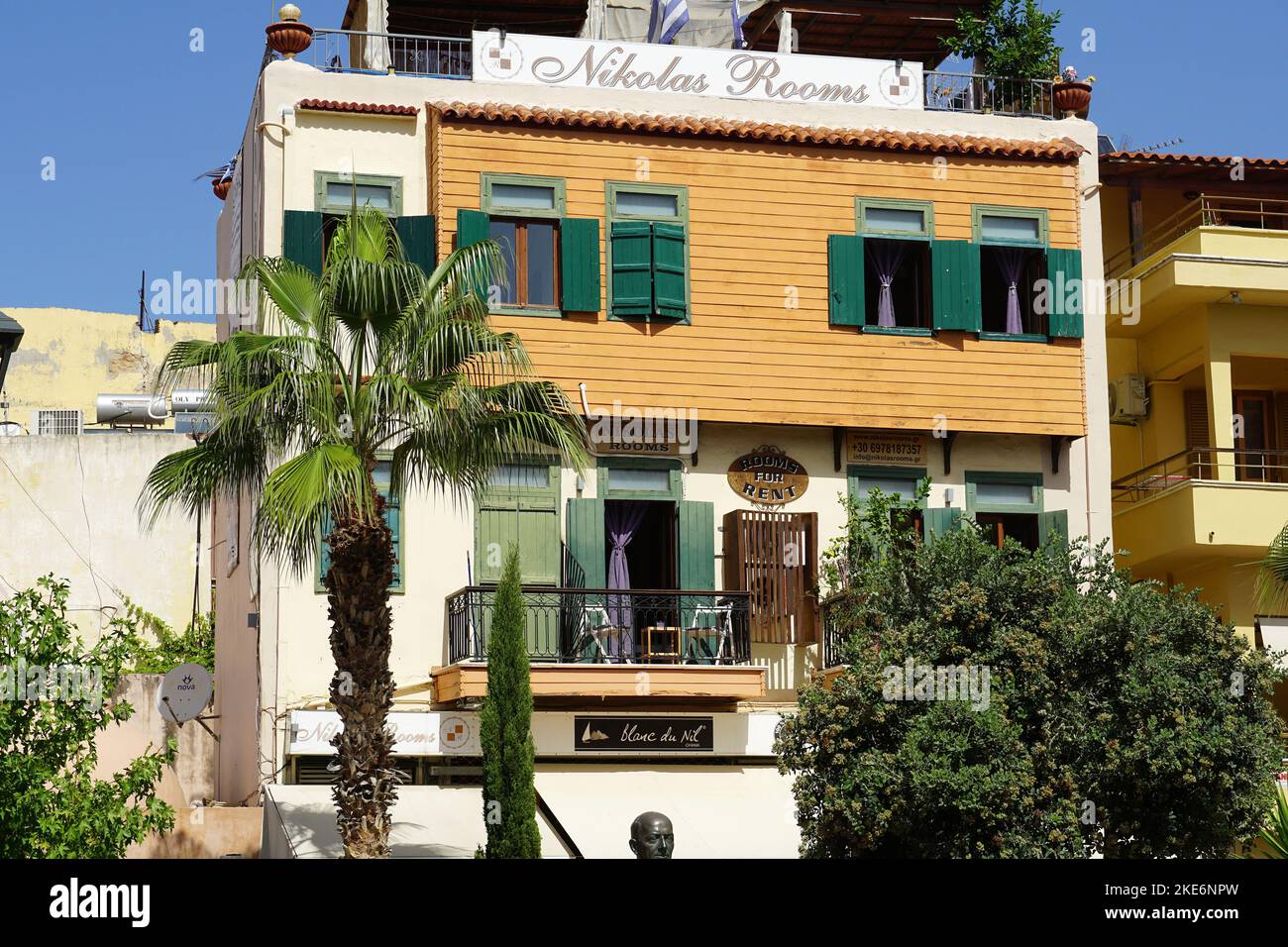 downtown, Chania, Hania, Crete, Greece, Europe Stock Photo - Alamy