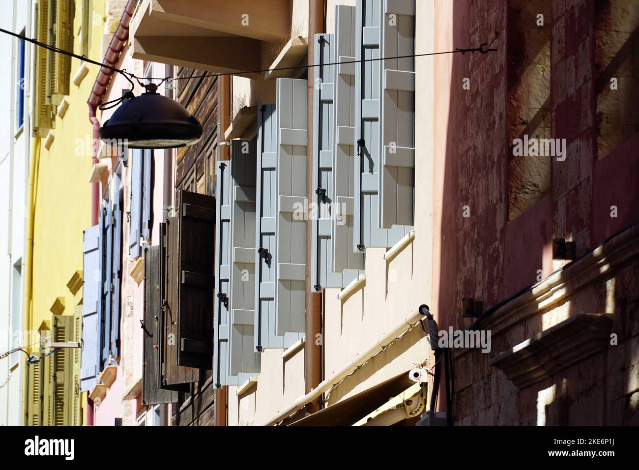 downtown, Chania, Hania, Crete, Greece, Europe Stock Photo - Alamy