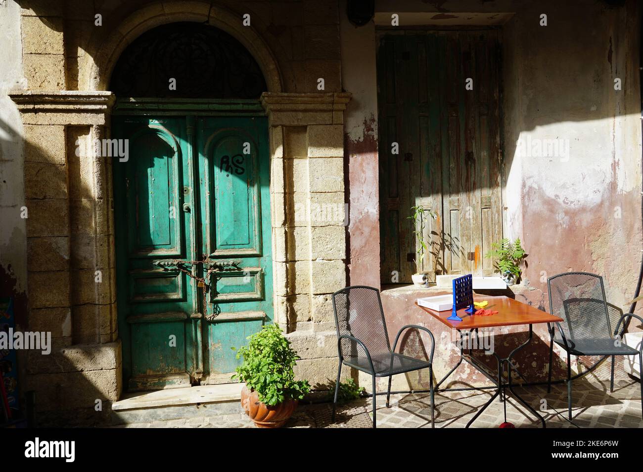 downtown, Chania, Hania, Crete, Greece, Europe Stock Photo - Alamy