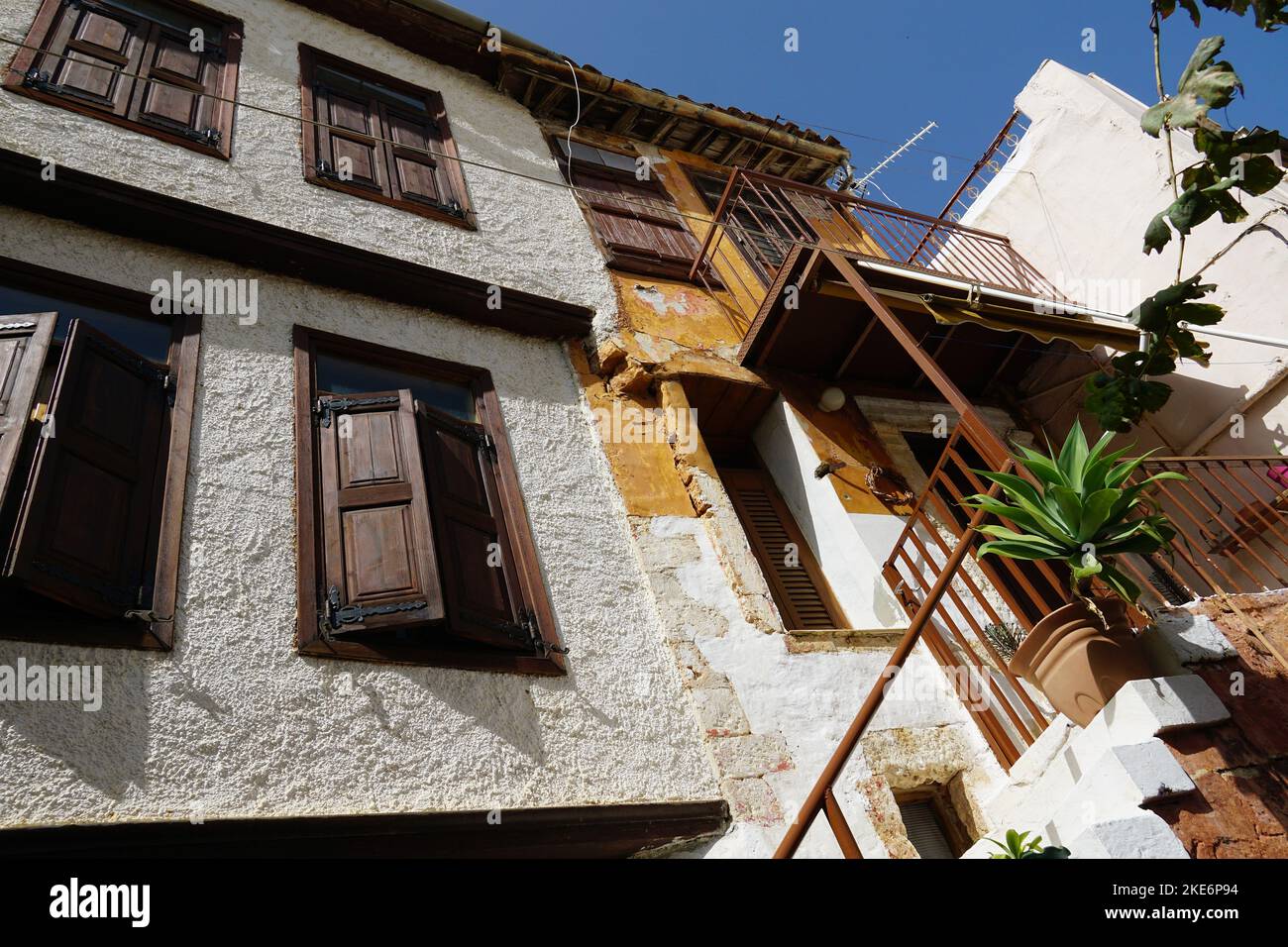 downtown, Chania, Hania, Crete, Greece, Europe Stock Photo - Alamy