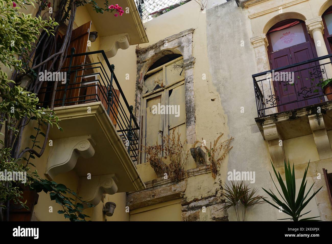downtown, Chania, Hania, Crete, Greece, Europe Stock Photo - Alamy