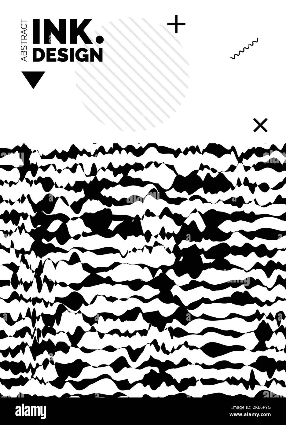 Cover annual report template Black and White Stock Photos & Images - Alamy