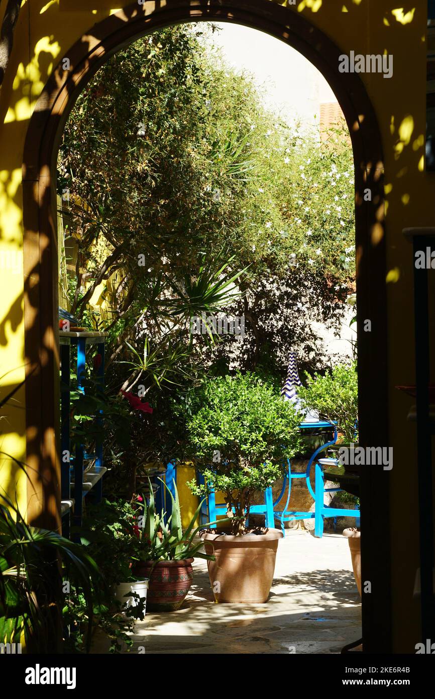 downtown, Chania, Hania, Crete, Greece, Europe Stock Photo - Alamy