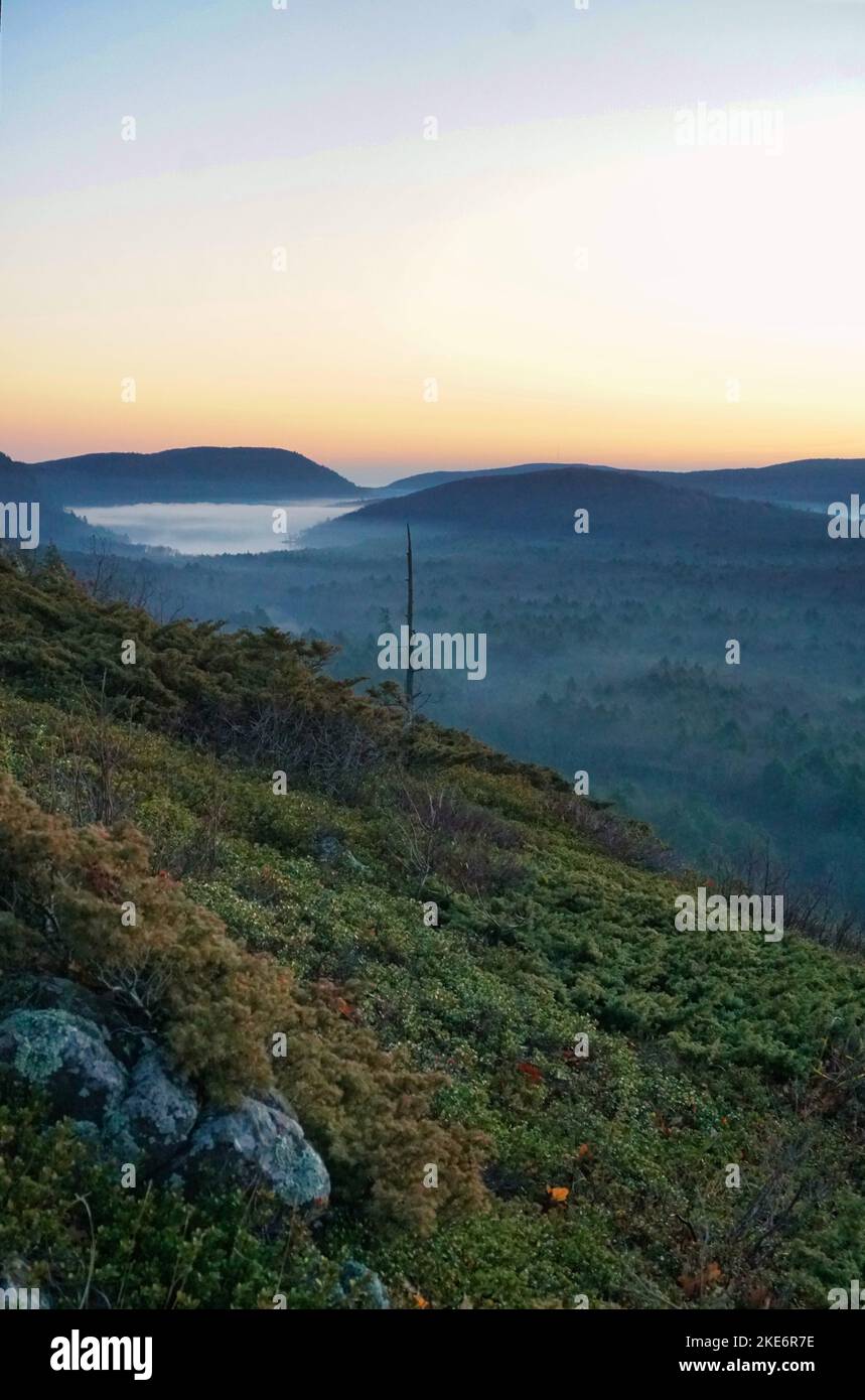 Porcupine Mountains, Michigan. Taken while backpacking in late fall ...