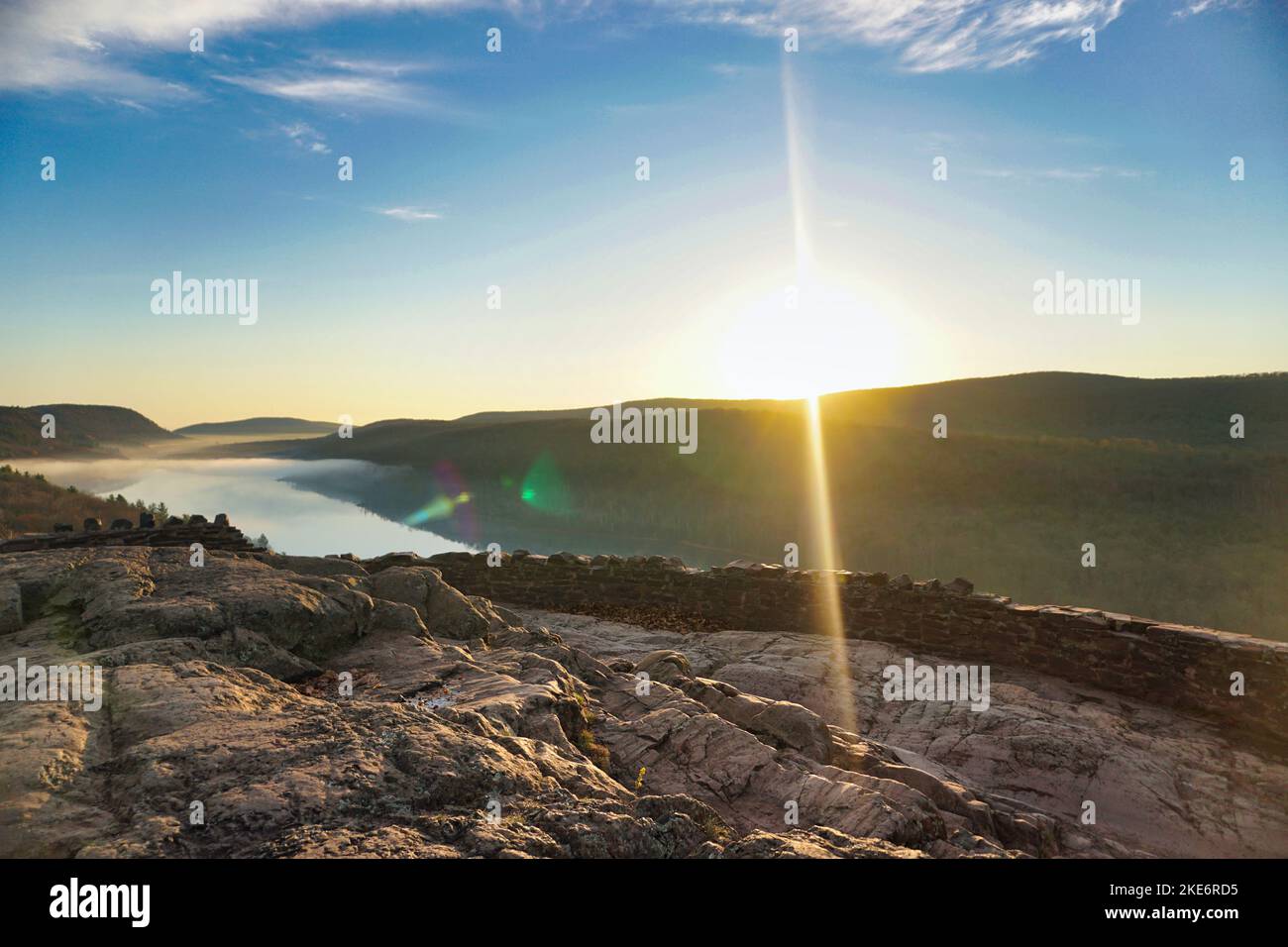Porcupine Mountains, Michigan. Taken while backpacking in late fall ...
