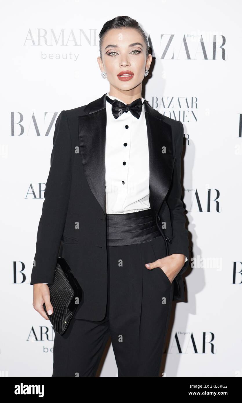 Amy Jackson arrives for the Harper's Bazaar Women of the Year 2022 ...
