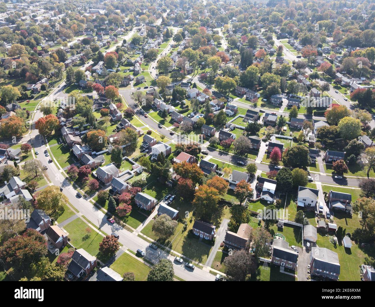 Aerial view philadelphia skyline in hi-res stock photography and images ...