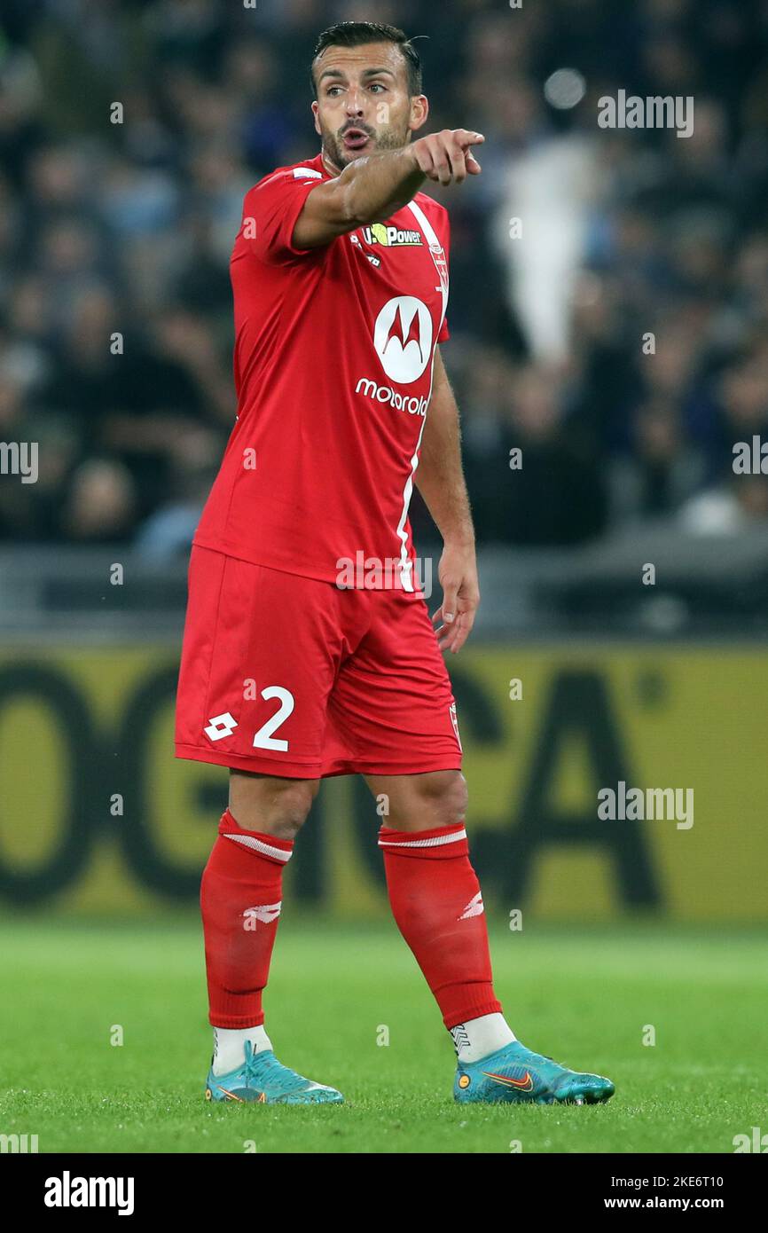 Rome, . 10th Nov, 2022. Rome, Italy 10.11.2022: Giulio Donati (Monza ...