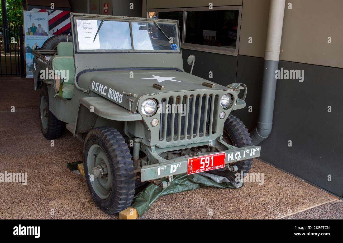 Classic 1942-45 Willys MB Jeep extensively used by the allied forces in ...